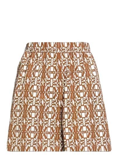 Max Mara Printed Bermuda Shorts - Brown