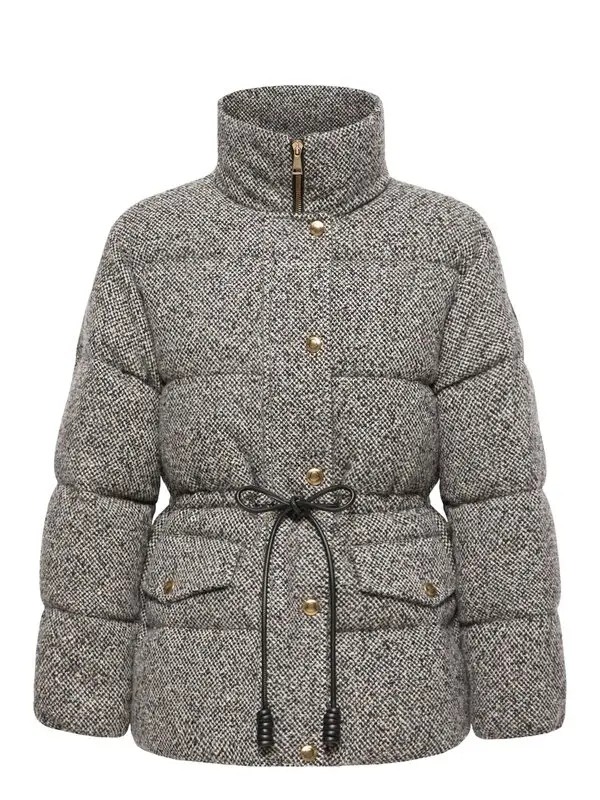 Moncler Diaphanes Short Down Jacket - Grey