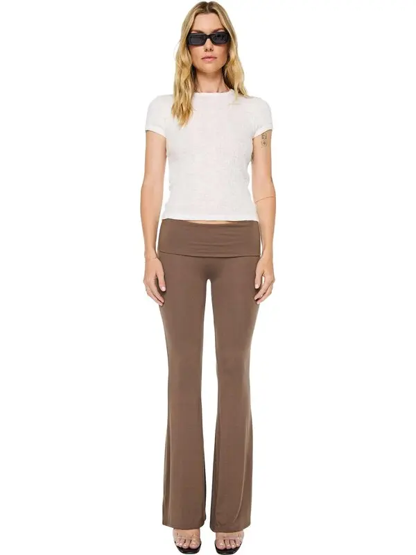 Eterne Foldover Flare Pants - Multi