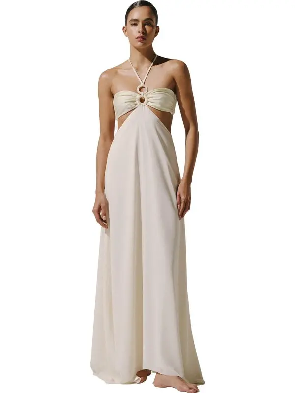 BAOBAB Yvon Maxi Dress - Ivory