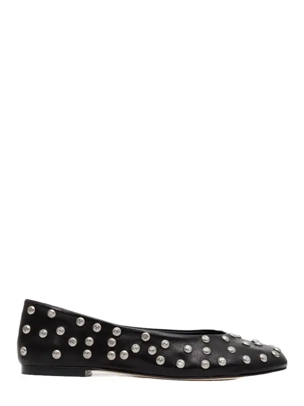Gimaguas Stud Embellished Slip-on Ballet Flats - Black
