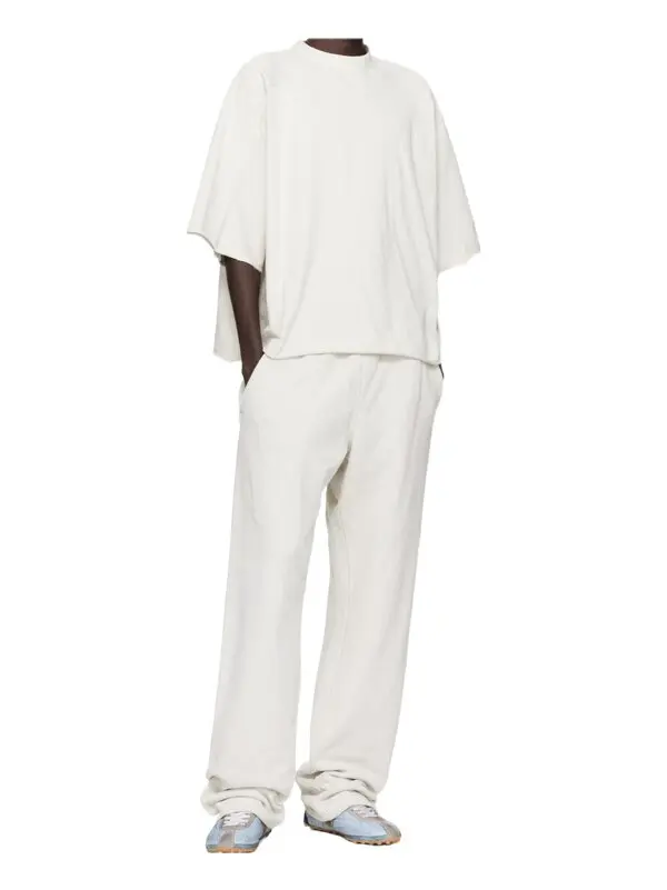 ENTIRE STUDIOS Heavy Dart Crewneck T-shirt - White
