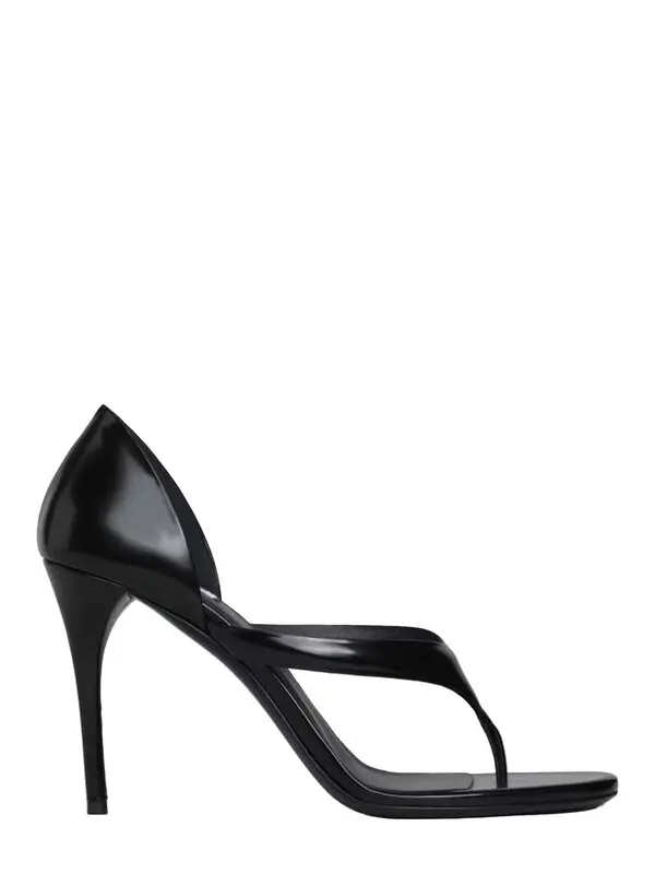 Alaïa Architectural Stiletto Sandals - Black