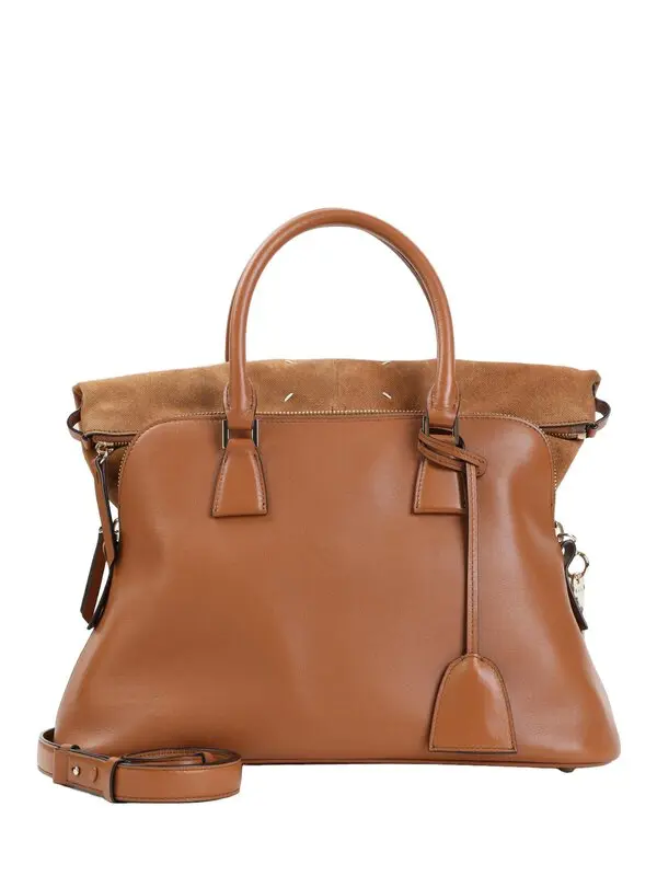 MAISON MARGIELA 5ac Soft Medium Shoulder Bag - Brown