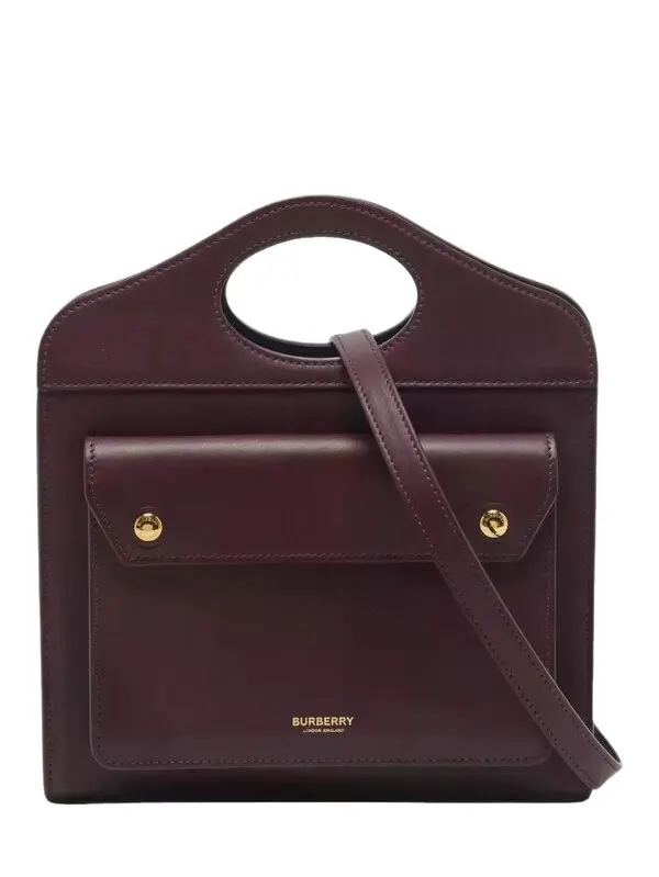 Burberry Mini Pocket Tote Bag - Red