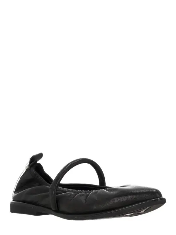 Ash Bella Pointed-toe Ballet Flats - Black