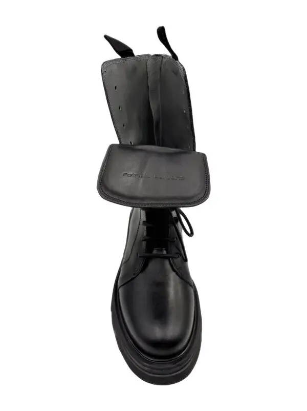 PATRIZIA BONFANTI Lace-up Ankle Boots - Black
