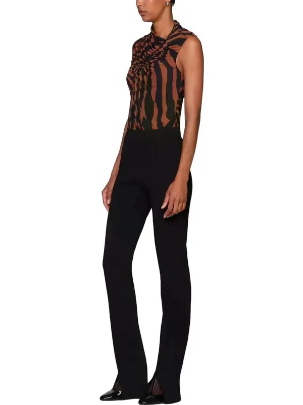 ET OCHS Salvatore Knit Trousers - Black