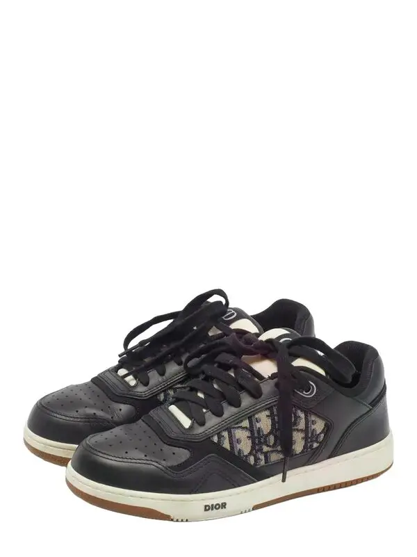 Dior B27 Oblique Jacquard Sneakers - Black