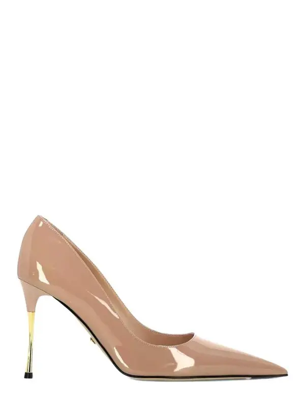 Mach & Mach Patent Leather Pumps - Neutrals