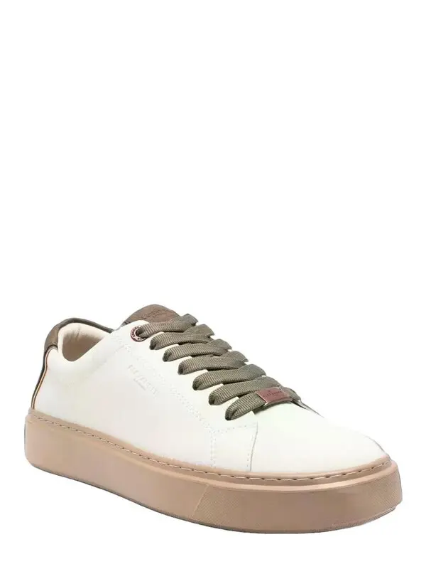 ALEXANDER SMITH Leather Sneakers - White