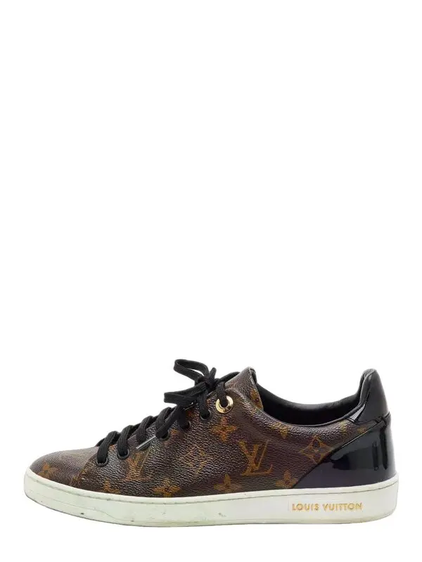 LOUIS VUITTON Frontrow Monogram Canvas Sneakers - Brown