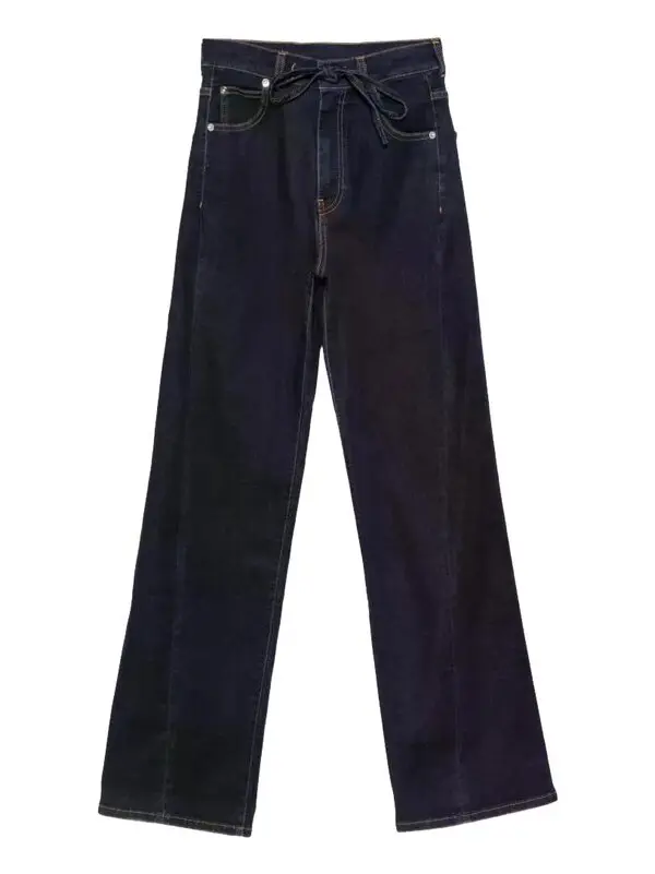 SEMICOUTURE Wide-leg Jeans - Blue