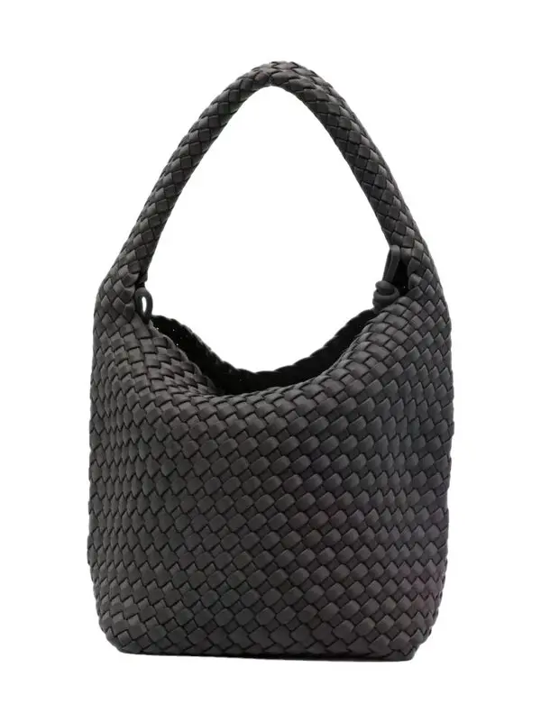 MARREA Woven Shoulder Bag - Grey