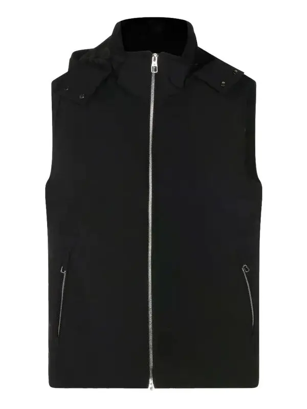 MONTECORE Hooded Padded Gilet - Black
