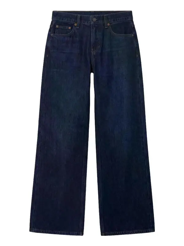 REFORMATION Cary Slouchy Wide-leg Jeans - Blue