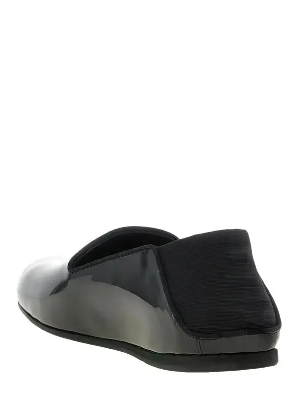 GIUSEPPE ZANOTTI Crystal-embellished Loafers - Black