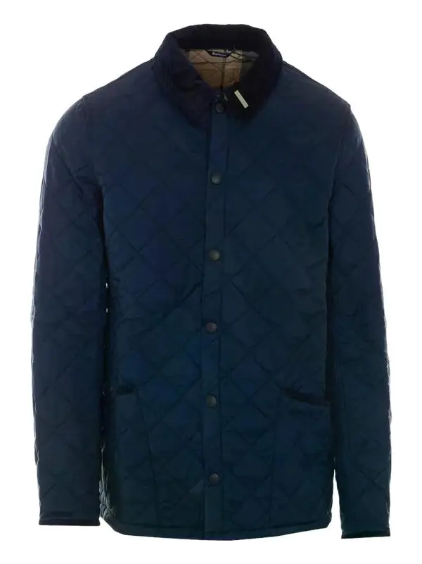 Barbour Liddesdale Diamond-quilted Jacket - Blue