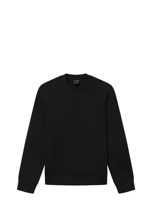 Armani Exchange Logo Detail Sweatshirt - Black