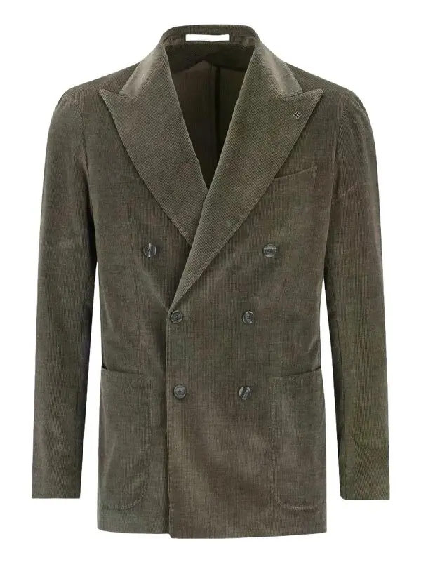 Tagliatore Double-breasted Jacket - Green