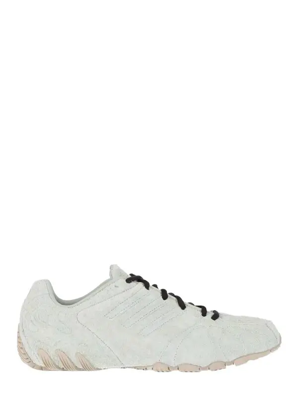 Adidas Textured Finish Lace-up Sneakers - Grey