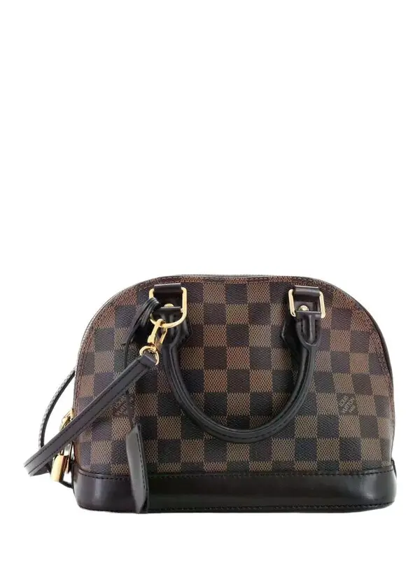 LOUIS VUITTON Alma Handbag Damier Bb - Brown
