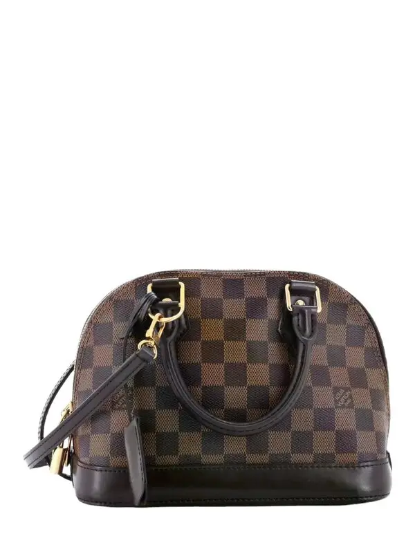 LOUIS VUITTON Alma Handbag Damier Bb - Brown