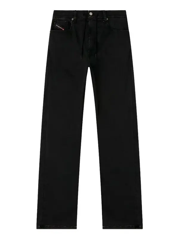 DIESEL® Relaxed Regular-waist Joggjeans - Black