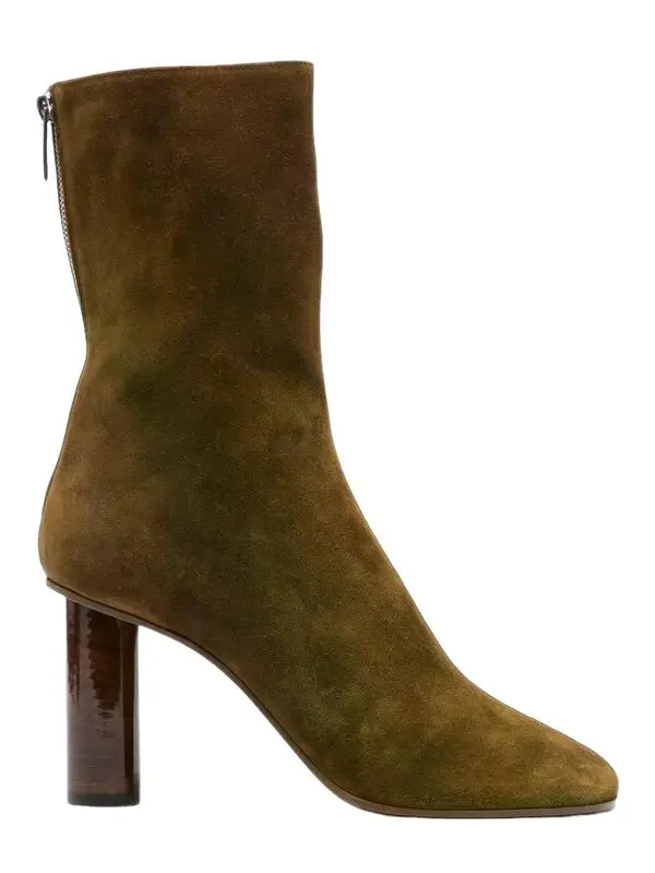 Paris Texas Suede Ankle Boots - Brown