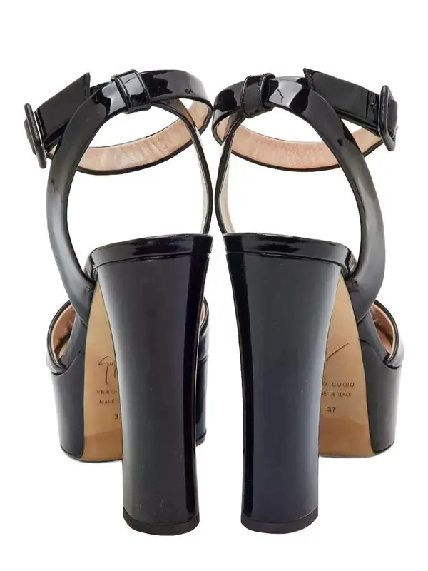 GIUSEPPE ZANOTTI Betty Platform Sandals - Black
