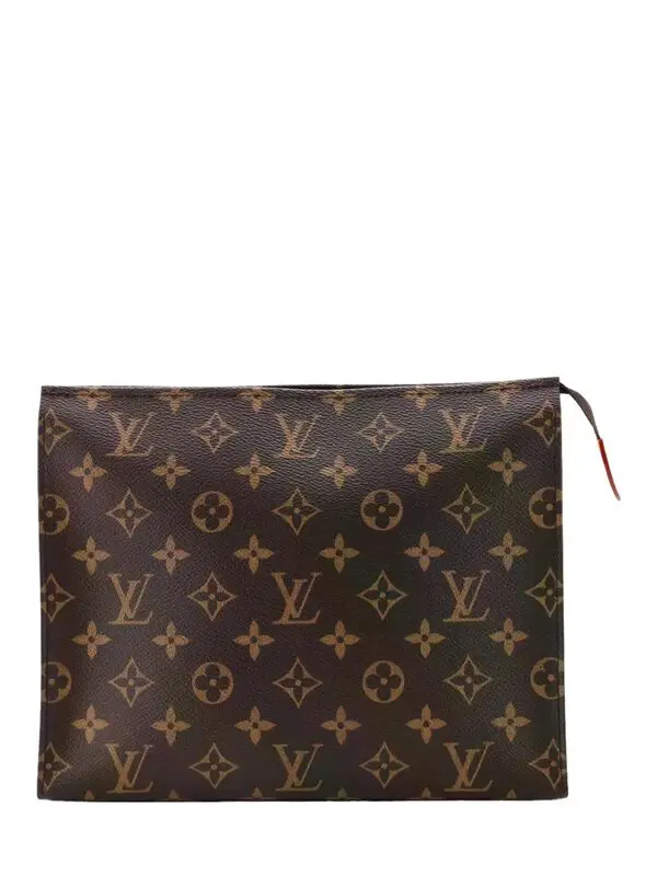 LOUIS VUITTON Monogram Toiletry Pouch 26 - Brown