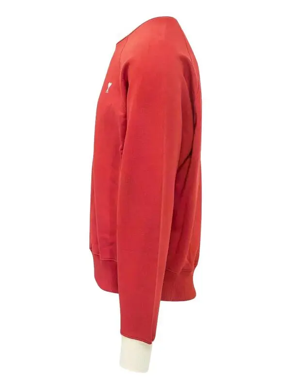 AMI Paris De Coeur Sweatshirt - Red