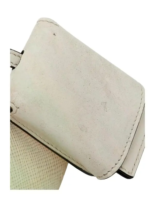 Prada Saffiano Leather Handbag - Neutrals