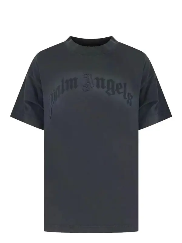 Palm Angels Logo-patch T-shirt - Black