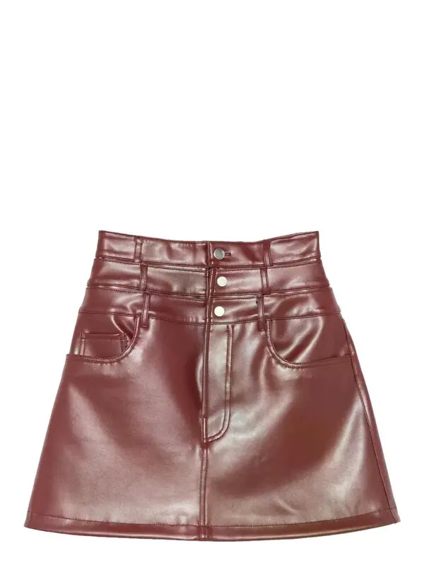 Viktor & Rolf Triple-layer Mini Skirt - Red