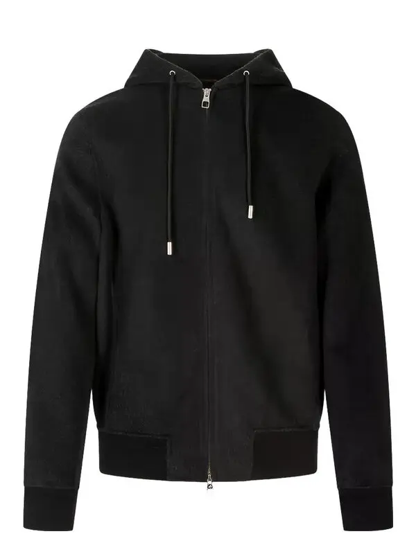 MONTECORE Hooded Zip-up Jacket - Black