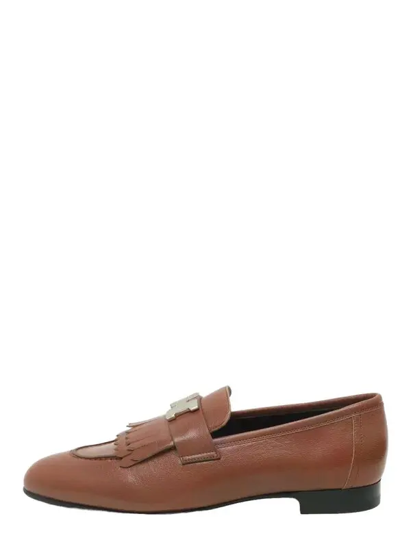 Hermès Royal Fringed Loafers - Brown