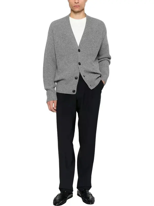 DIANA STUDIO Ribbed-knit Cardigan - Grey
