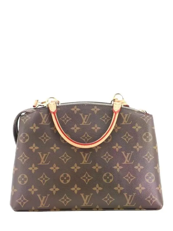 LOUIS VUITTON Petit Palais Monogram Canvas Satchel - Brown