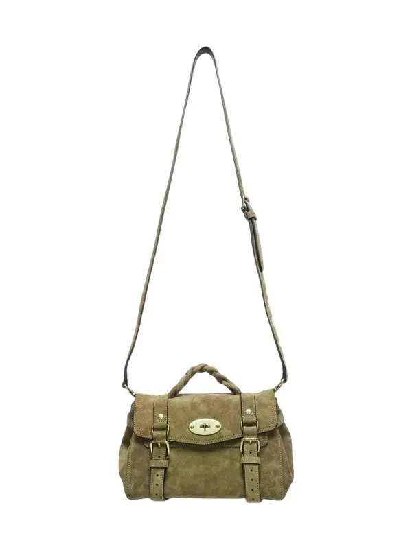 Mulberry Alexa Braided Leather Shoulder Bag - Brown