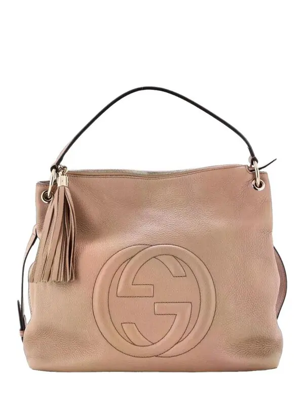 Gucci Soho Hobo Bag - Neutrals