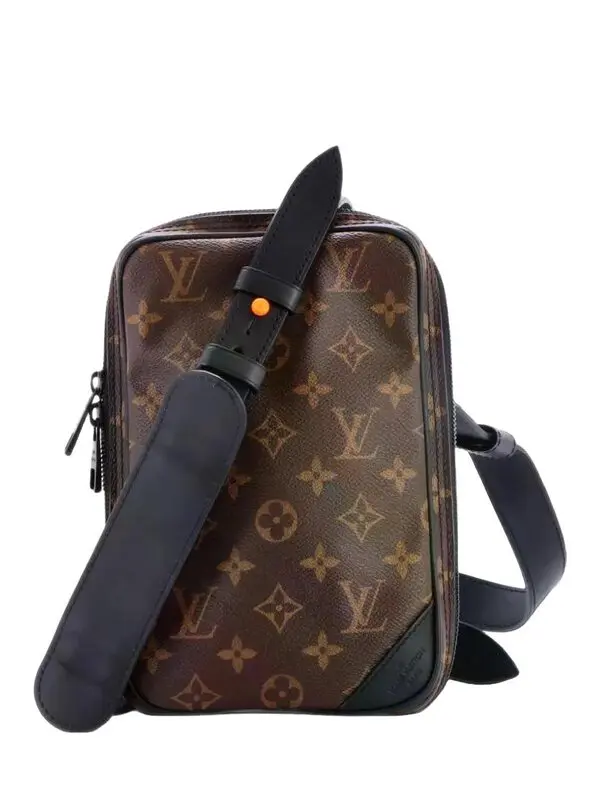 LOUIS VUITTON Monogram Canvas Utility Side Bag - Brown