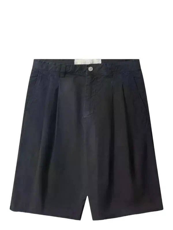 ERL Pleated Chino Shorts - Black