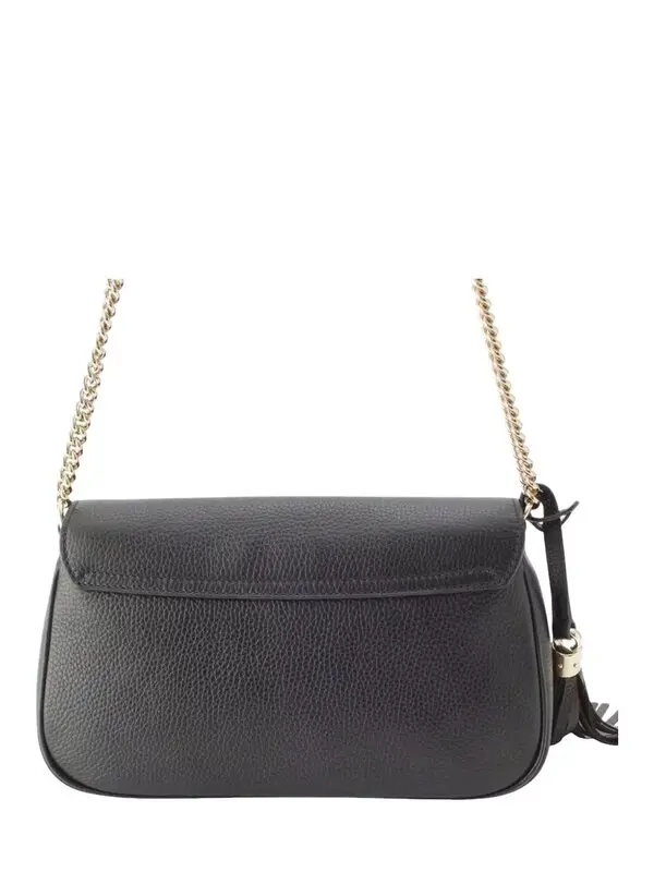 Gucci Soho Chain Flap Crossbody Bag - Black