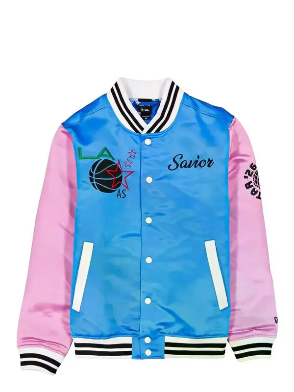 New Era X Savior Worldwide 2026 All-star Game Jacket - Blue