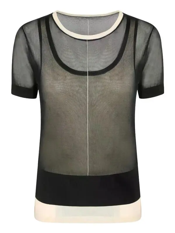 Paul Smith Double Layer T-shirt - Black