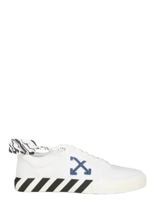 Off-White Vulcanized Canvas Sneakers - White