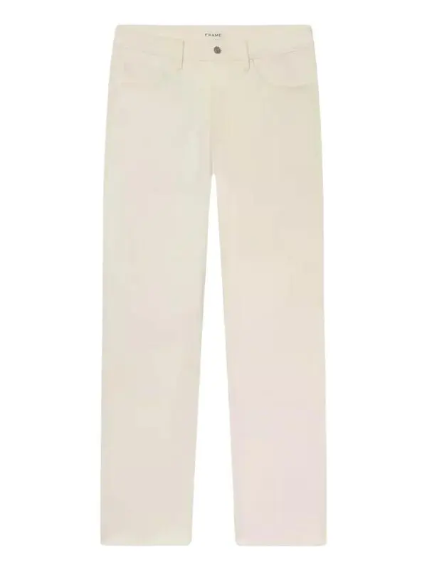 FRAME Straight-leg Jeans - Neutrals