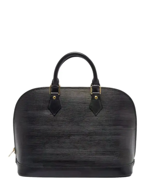 LOUIS VUITTON Epi Alma Pm Tote Bag - Black