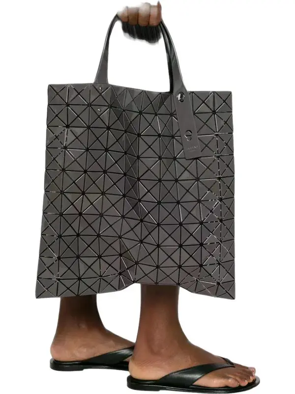 Issey Miyake Lucent Geometric Tote Bag - Grey